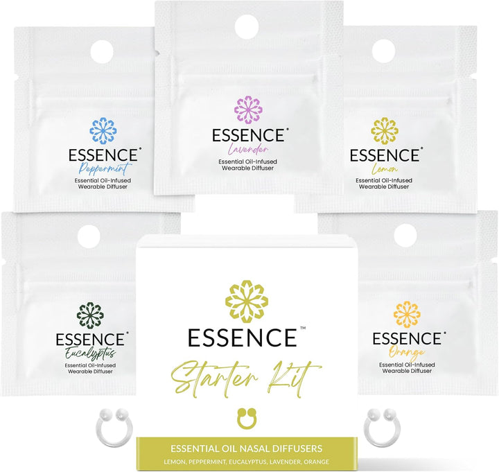 Essence Aromatherapy Nasal Diffuser with Essential Oils