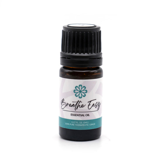 Breathe Easy Essential Oil Blend 5 mL | Refreshing Aromatherapy Support ...